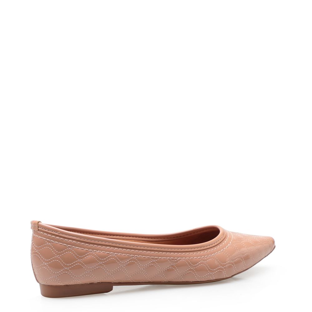 Sapatilha Feminina Waves - Verniz Soft Antique - corello