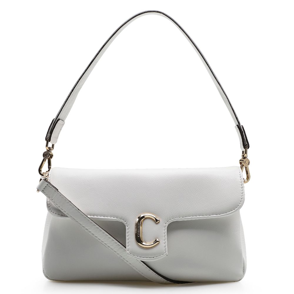 Bolsa De Mão Layla - Couro Branco - corello
